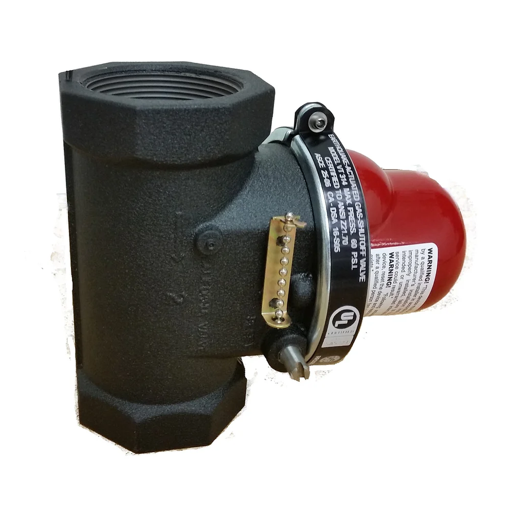 Earthquake Shut-off Valves — Measurement Control Systems