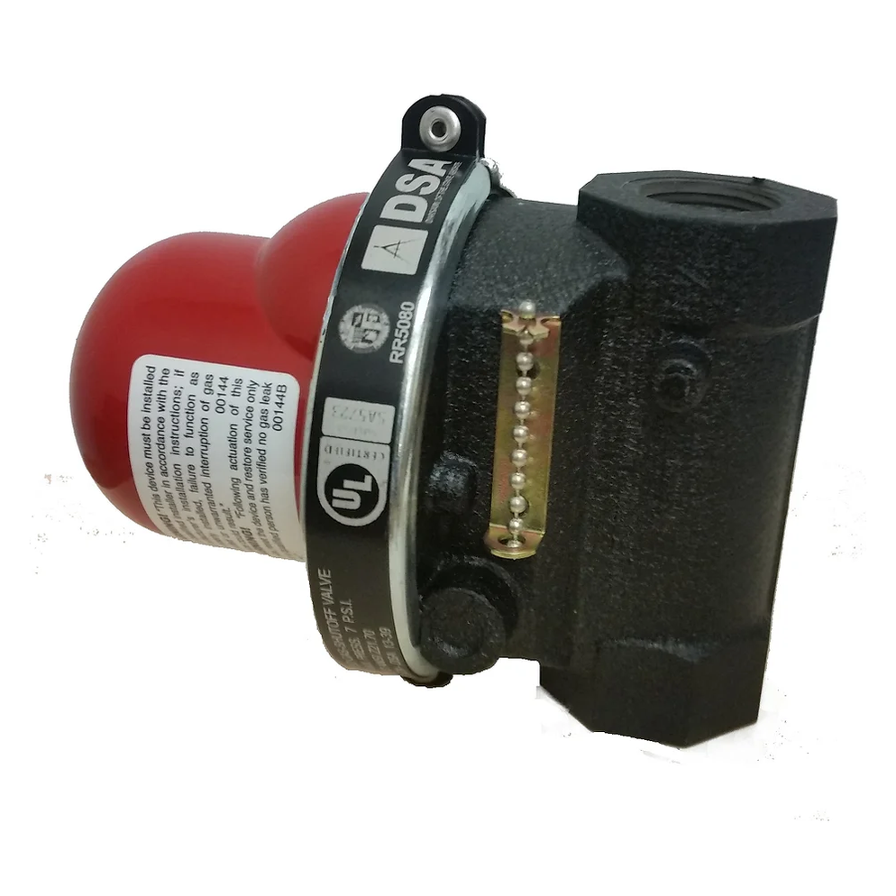 Earthquake Shut-off Valves — Measurement Control Systems
