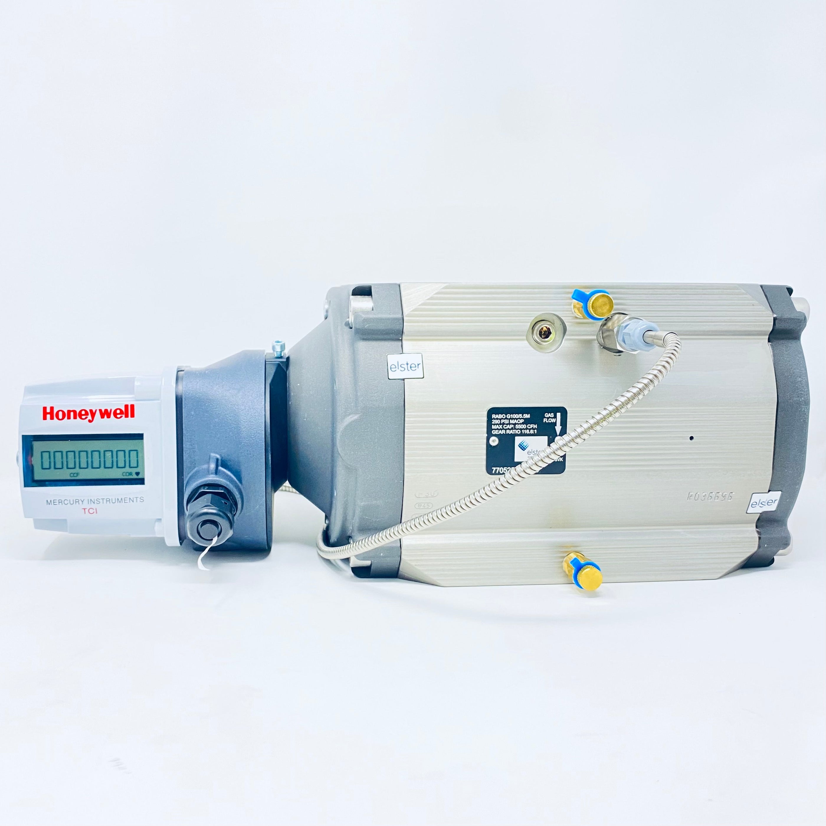 3" Rotary Gas Meter | 5.5M-TCI | 5500 MBH — Measurement Control Systems