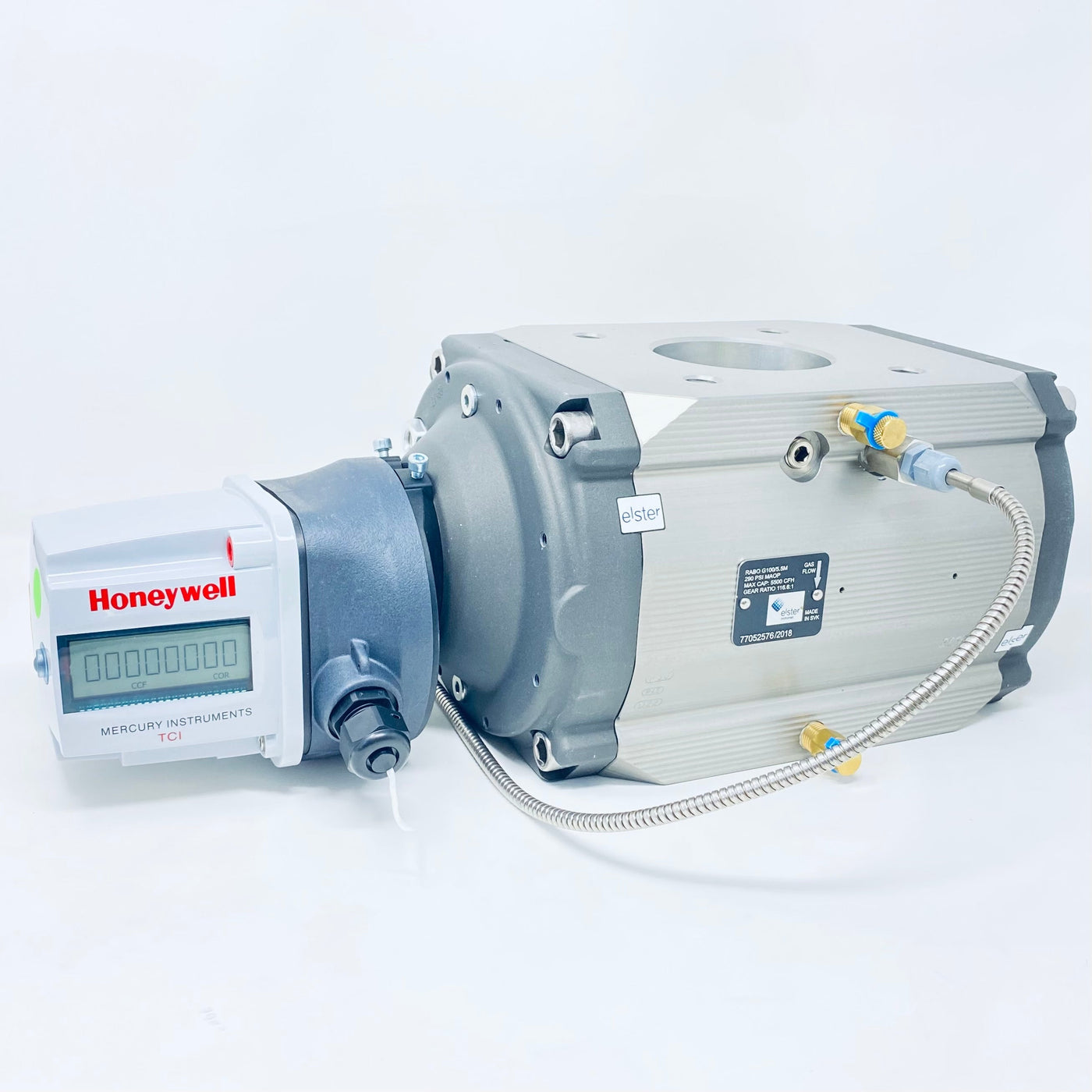3" Rotary Gas Meter | 5.5M-TCI | 5500 MBH — Measurement Control Systems