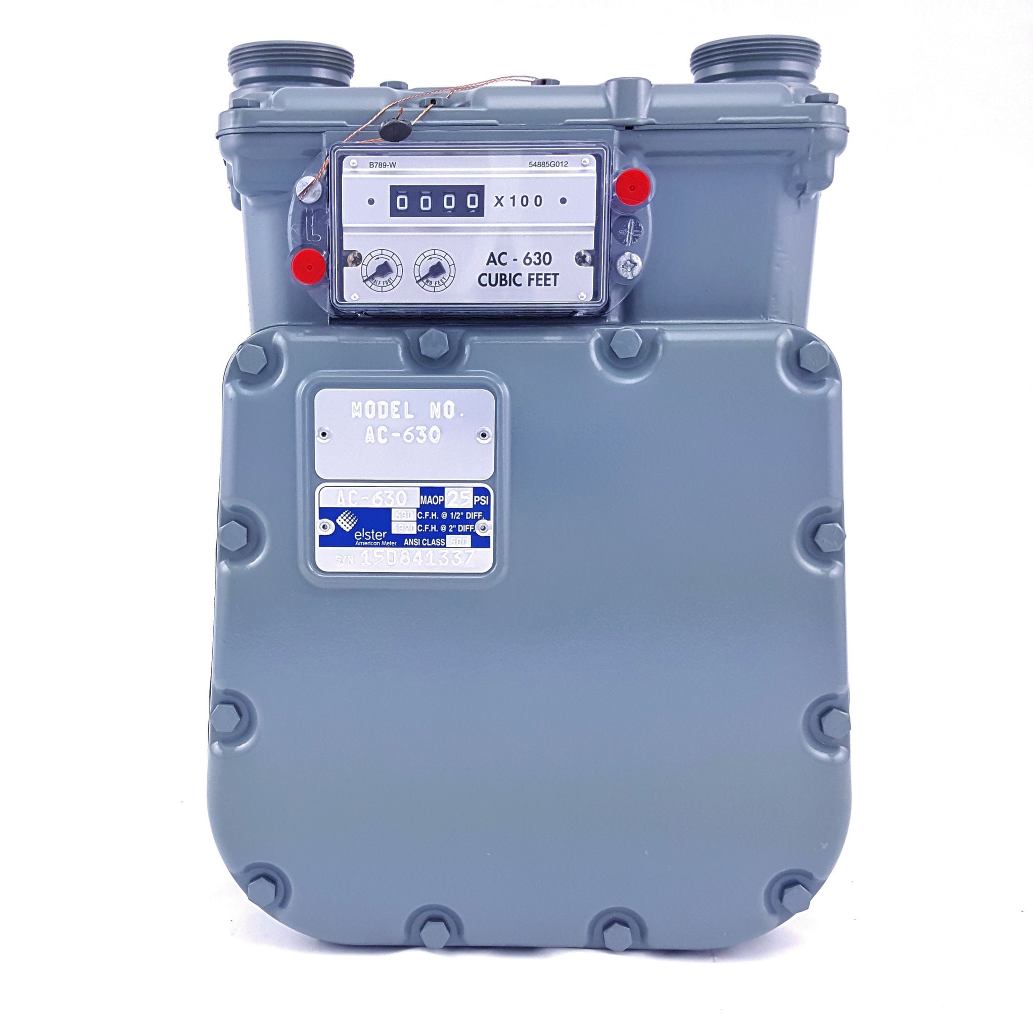American Meter-AC630 Diaphragm Gas Meter (630,000 BTU/hour ...