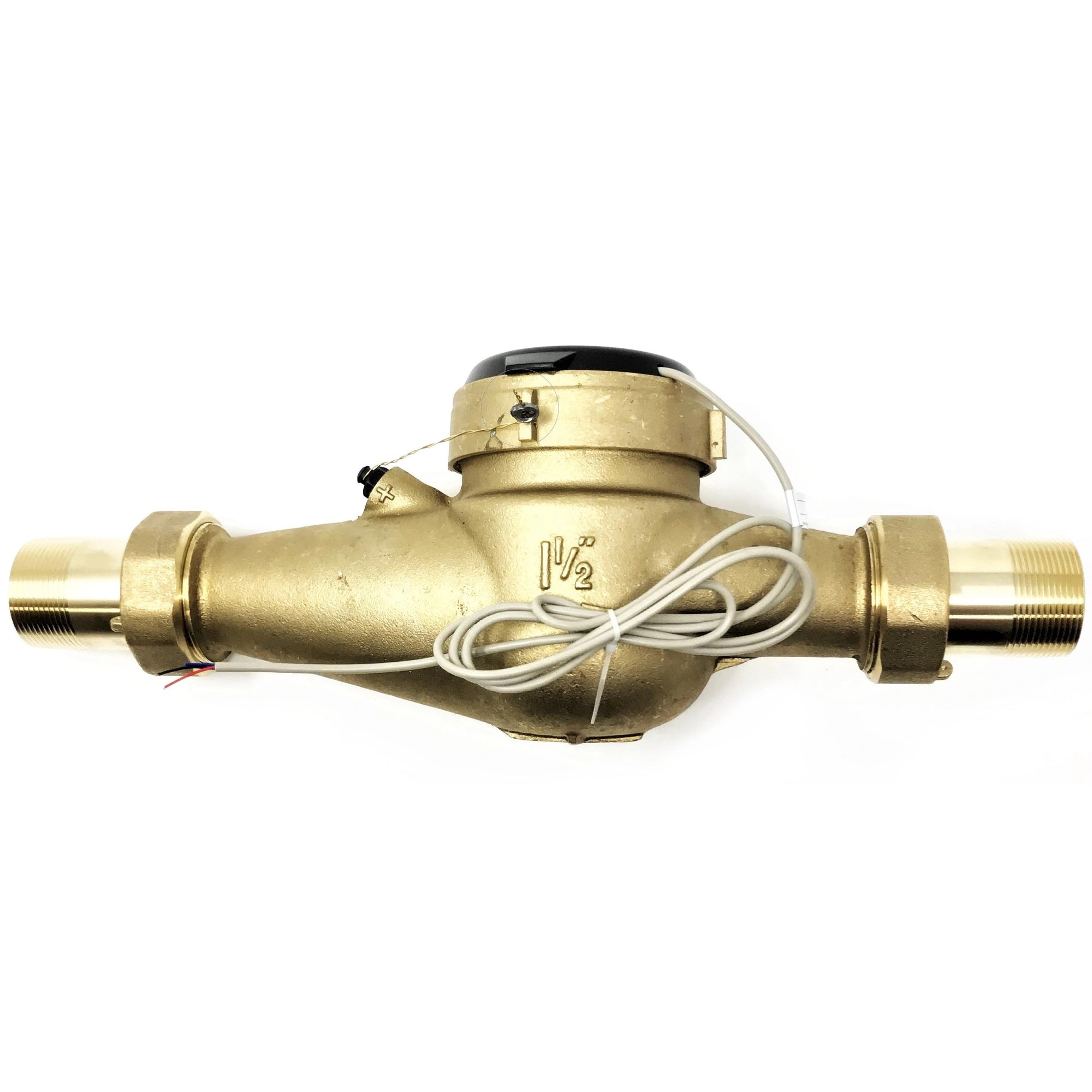 1-1/2" Bronze Multi-Jet Water Meter with Pulse Output — Measurement ...