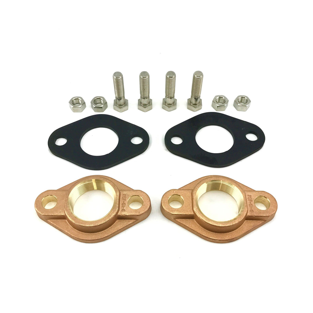 MCS 4" Rotary Meter Flange Kit — Measurement Control Systems