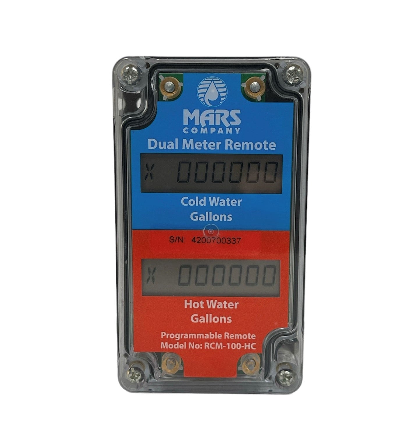 Mars Company Remote Meter LCD Display — Measurement Control Systems